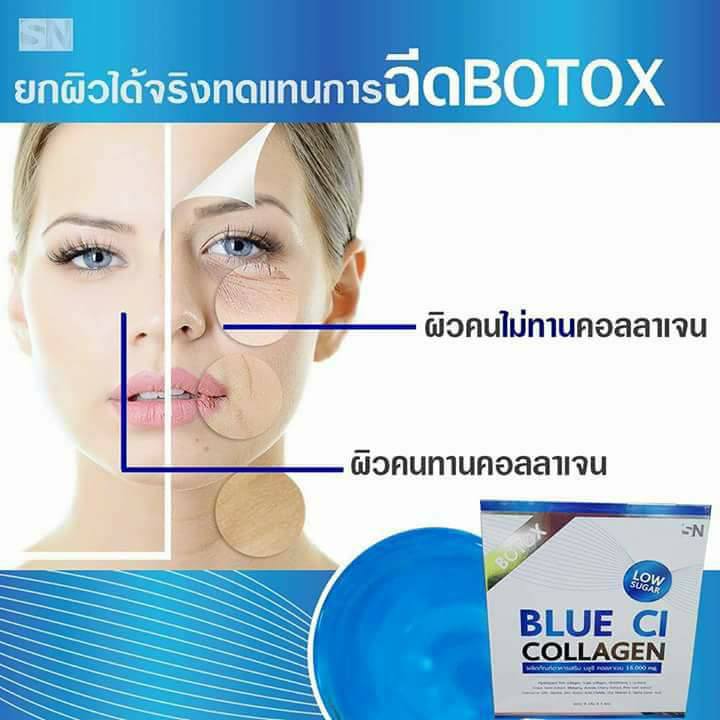 Blue ci (บลู ซิ คอลลาเจน ) **มีให้เลือก 1กล่อง,2กล่อง** – Thai-Manee