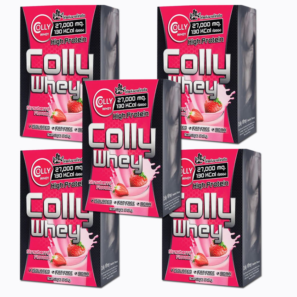 Colly Whey Protein คอลลี่เวย์ โปรตีนคุณภาพสูง เหมาะกับคนรักสุขภาพ บรรจ ...