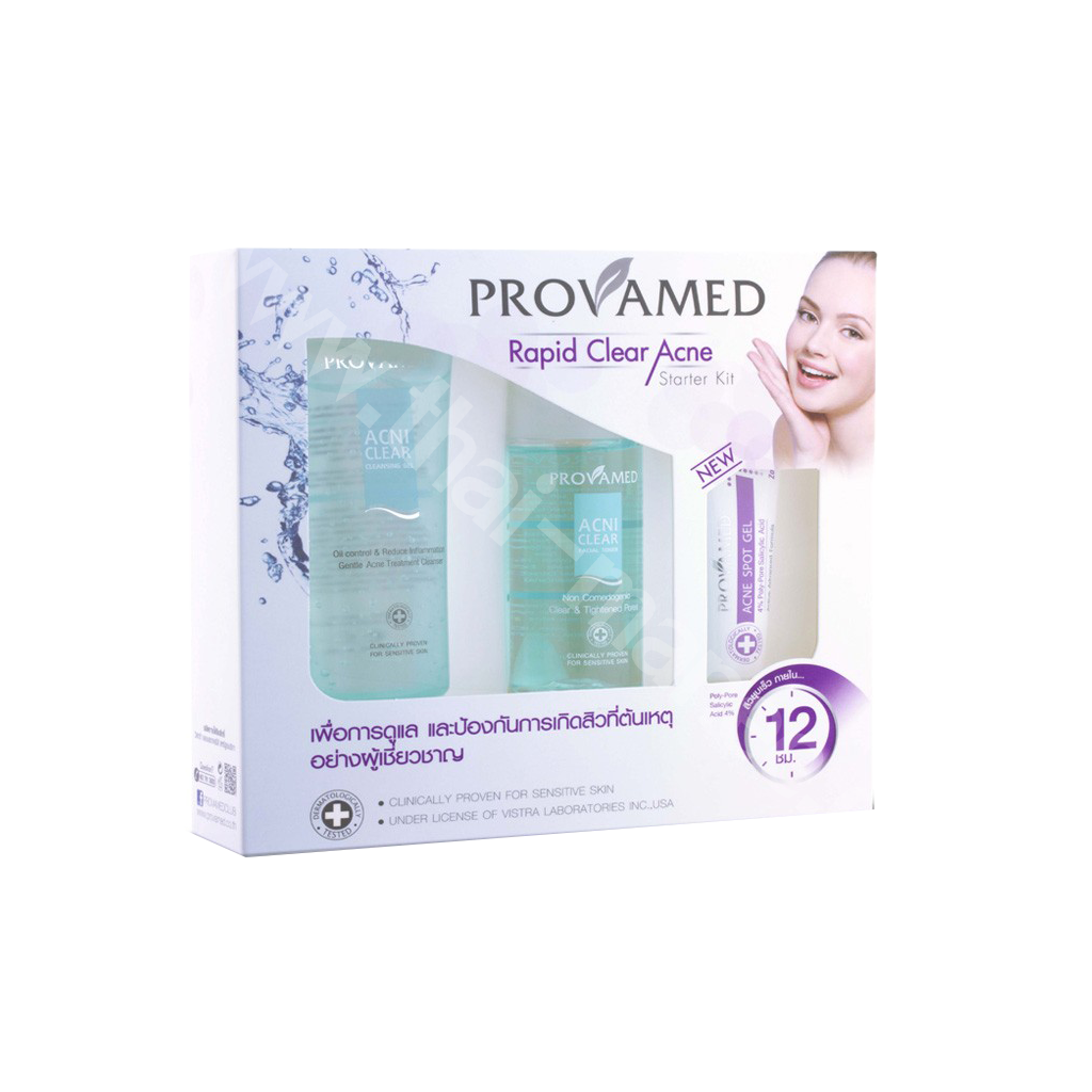 Provamed Rapid Clear Acne Starter Kit – Thai-Manee